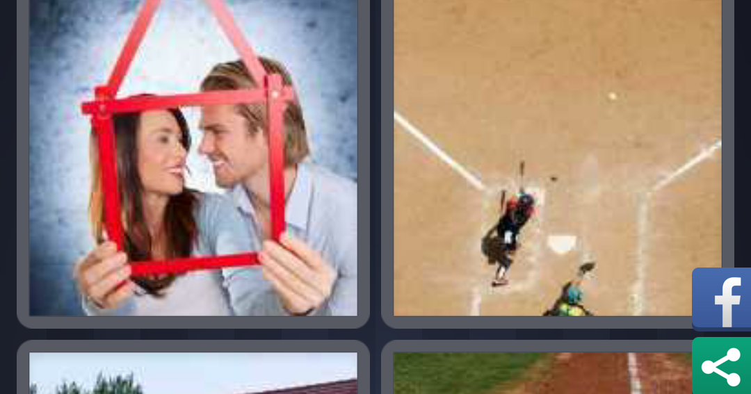 4 Pics 1 Word Answers Solutions: LEVEL 7 HOME