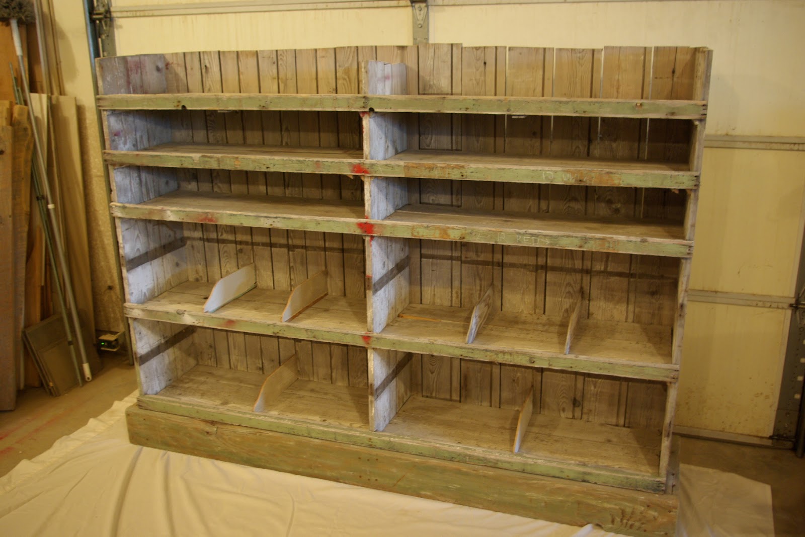 Reclaimed Rustics: Rustic Barn Wood Bookcase