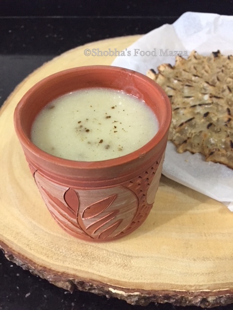 Shobha's Food Mazaa: RAJASTHANI BAJRE KI RAAB / RAABDI / RABRI