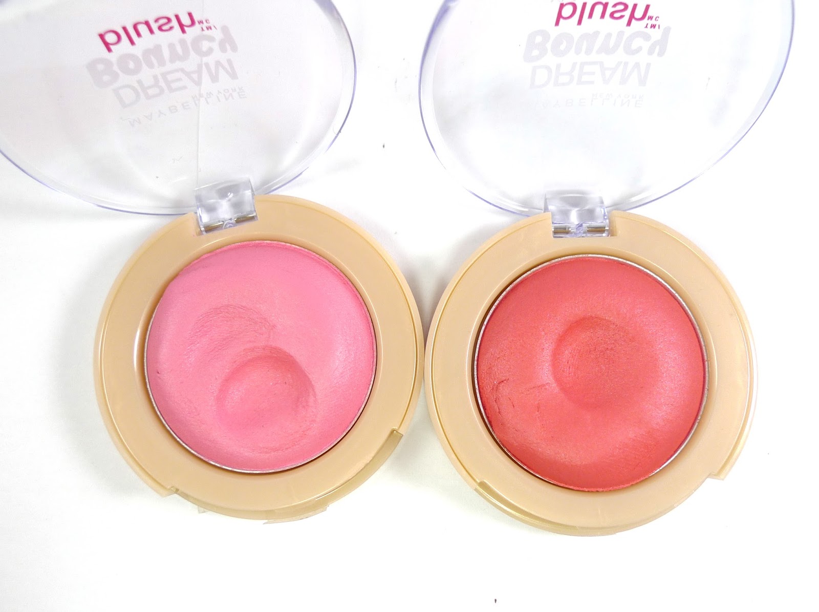 Review: Maybelline Dream Bouncy Blush in Fresh Pink 05 and Peach Satin 20