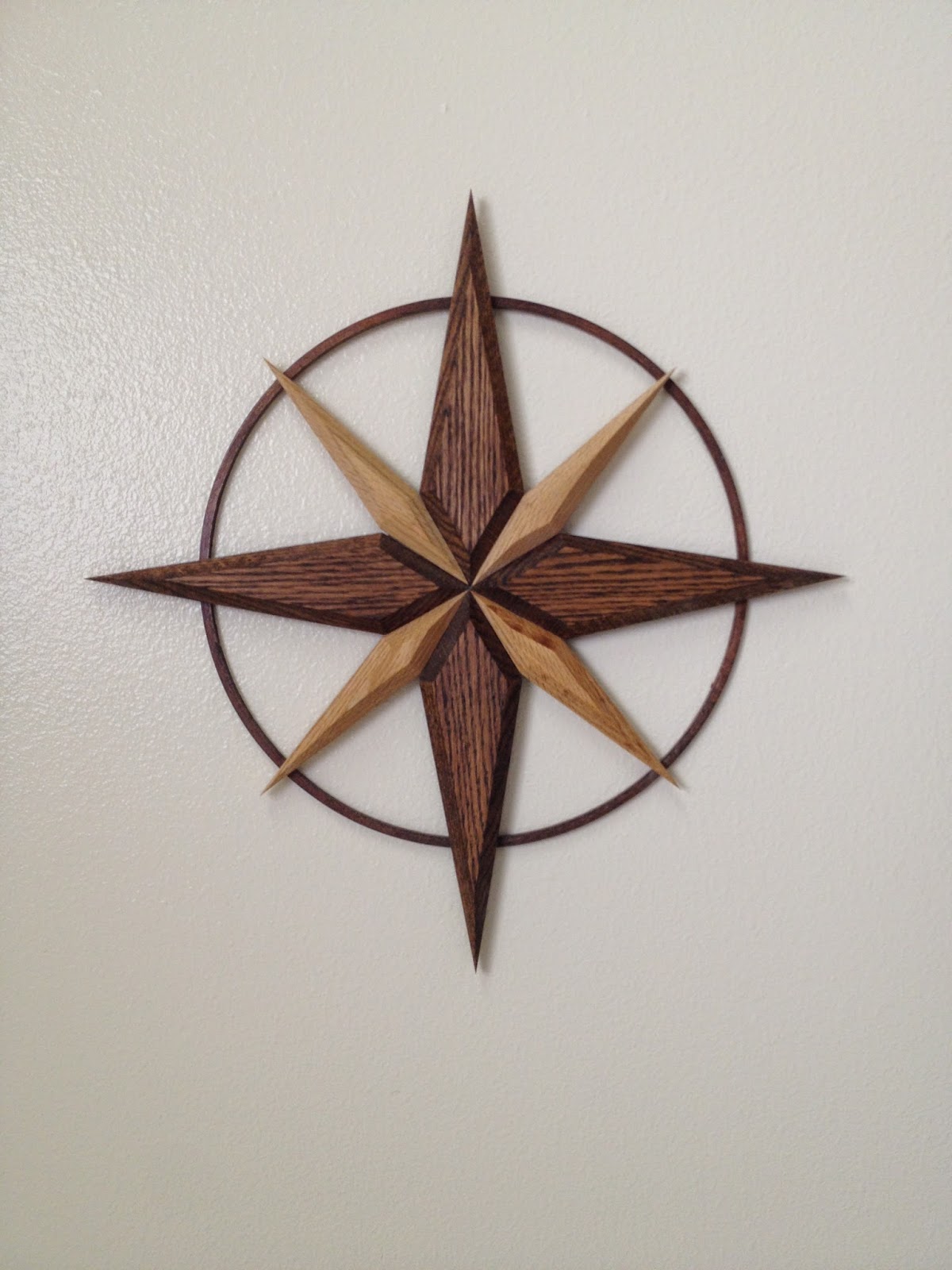 Dan's Woodshop: Compass Rose