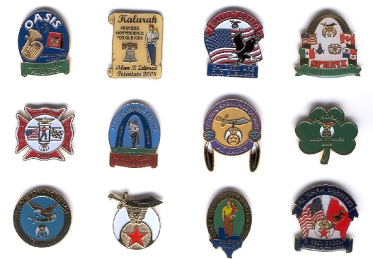 Fratline Potentate's Planning Guide: Custom Potentate's Pins from Fratline