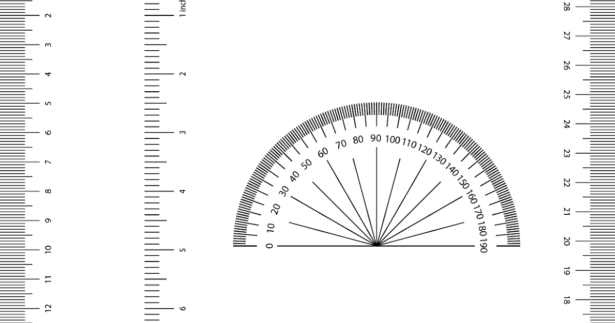 pow london new york: A4 printable ruler