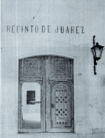 Conoce Saltillo: Puerta original en la entrada al Recinto de Juárez