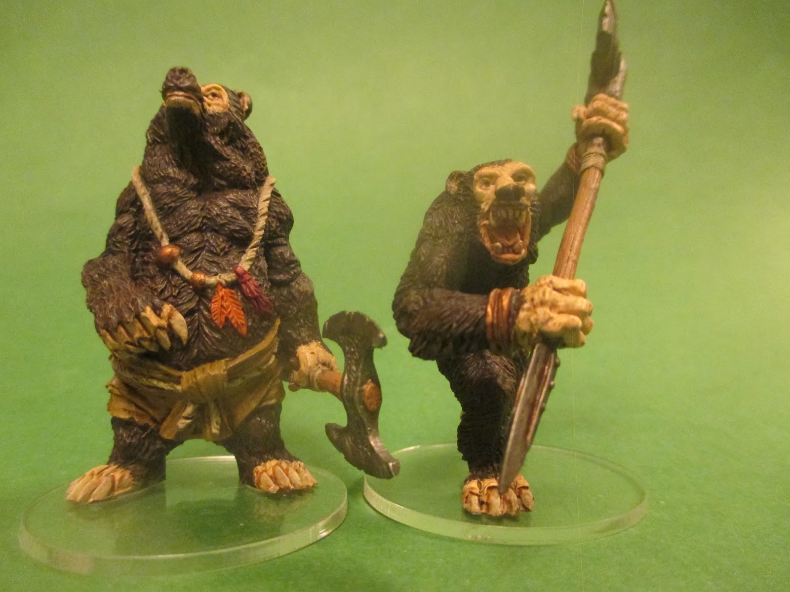 The Miniatures Man: Werebears from WotC and Reaper