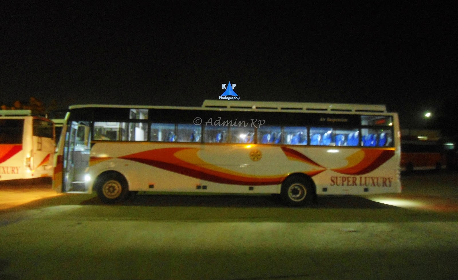 APSRTC New SUPER LUXURY Bus Eicher Engine.