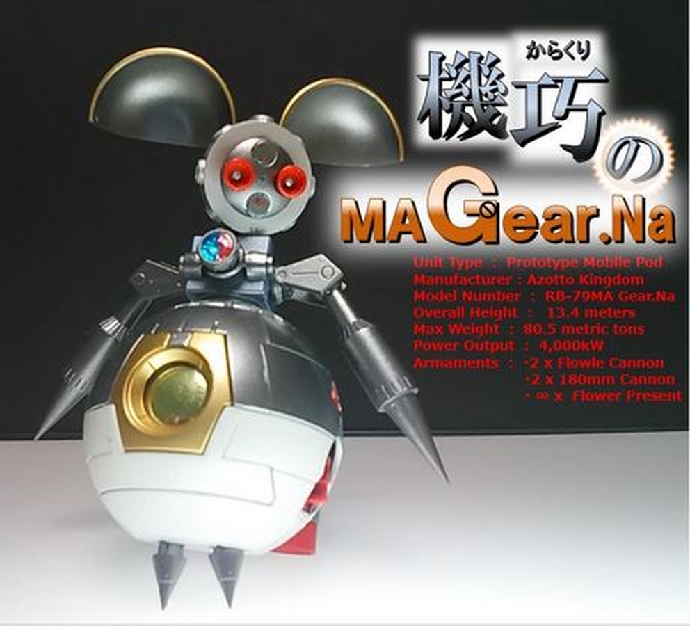 Custom Build: Pokemon x GunPla MA Gear.Na (Magearna)