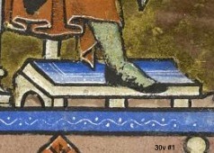 The Maciejowski Bible Footstool