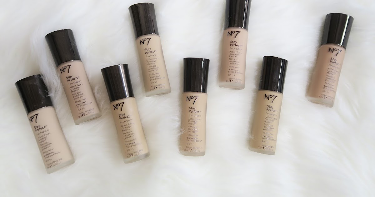SAM SCHUERMAN: No7 Stay Perfect Foundation Review & Swatches