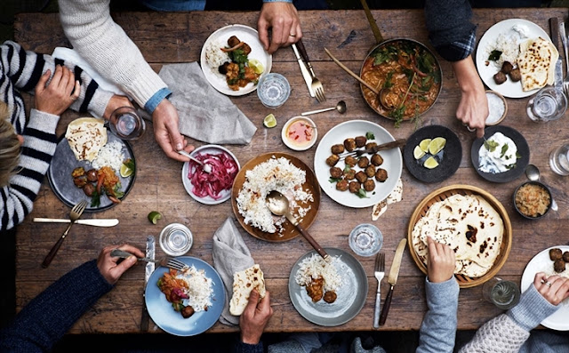 Food brings people together on many different levels. It's nourishment ...