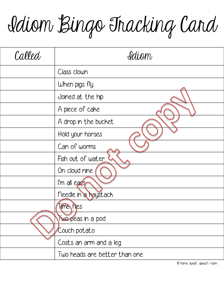 Making Sense of Idioms