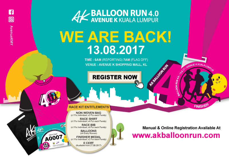 AK Balloon Run 4.0 | BALLOON Fun Run For The Entire Family At Avenue K ...