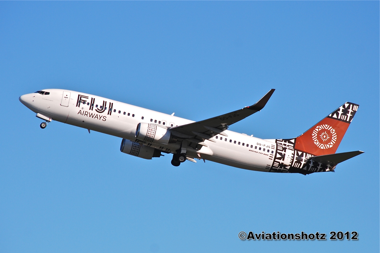 Aviationshotz: Fiji Airways B737's New Livery