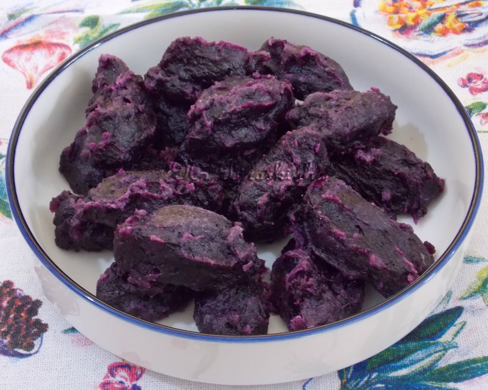 Doce de Batata-doce Roxa - Na Biroskinha