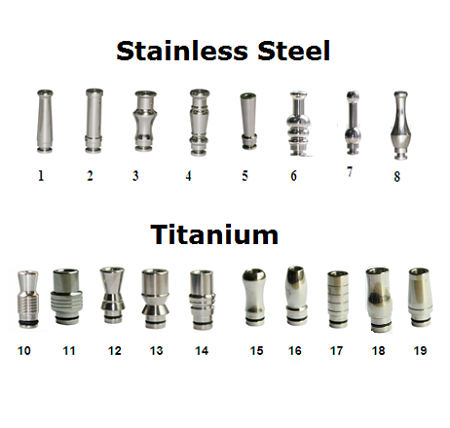 Perbedaan Driptip Metal dan Plastik - Info Vaporizer