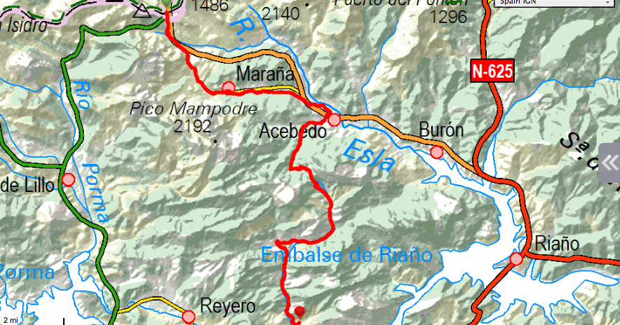 John Hayes Walks: Back on the GR1 Sendero Histórico - to Salamon