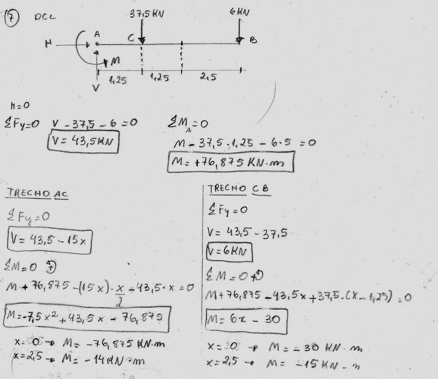 Calculo De Momento Fletor - RETOEDU
