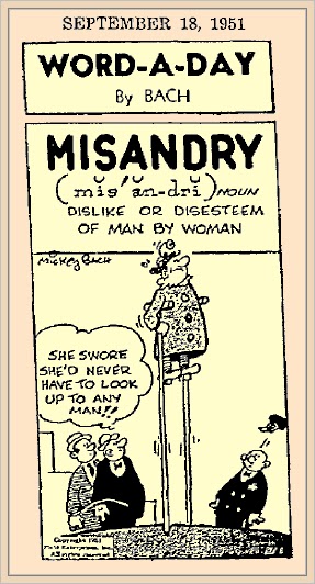 Adventures In Antimisandry: The History Of The Word 'Misandry'