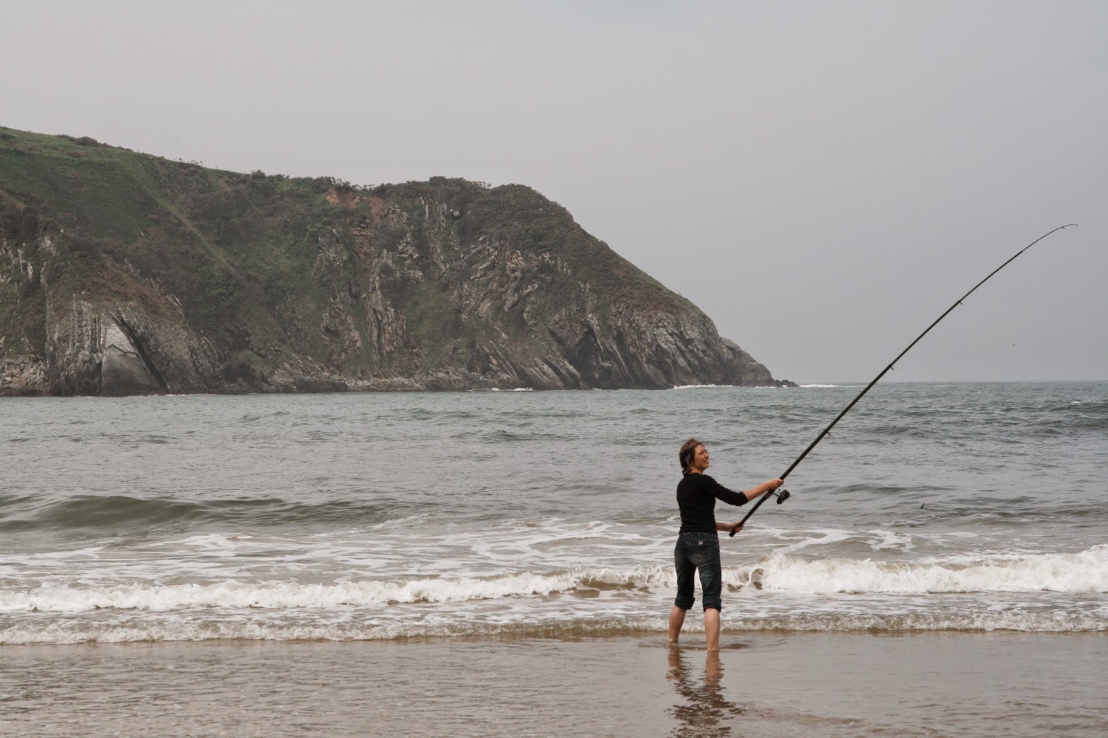 La pêche à papa chaouche: Le pêcheur fait de la résilience.