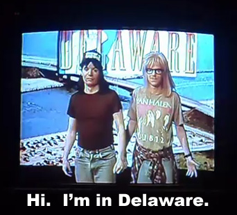 Mama's Thyme: Hi, we're in ..... Delaware