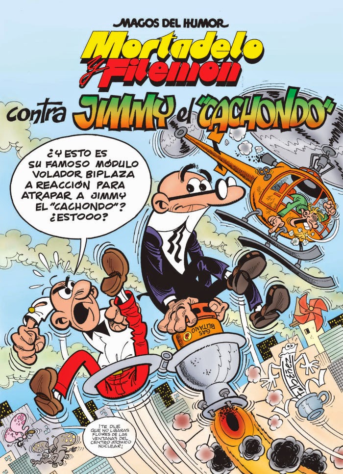 Factoría del Cómic: Jimmy el cachondo y Mortadelo y Filemón