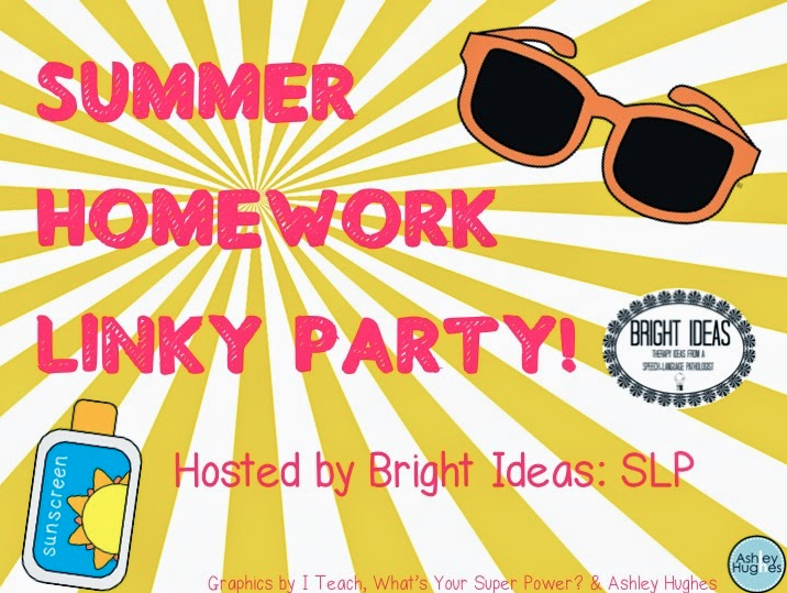 Schoolhouse Talk!: Summer Speech Activity Calendars