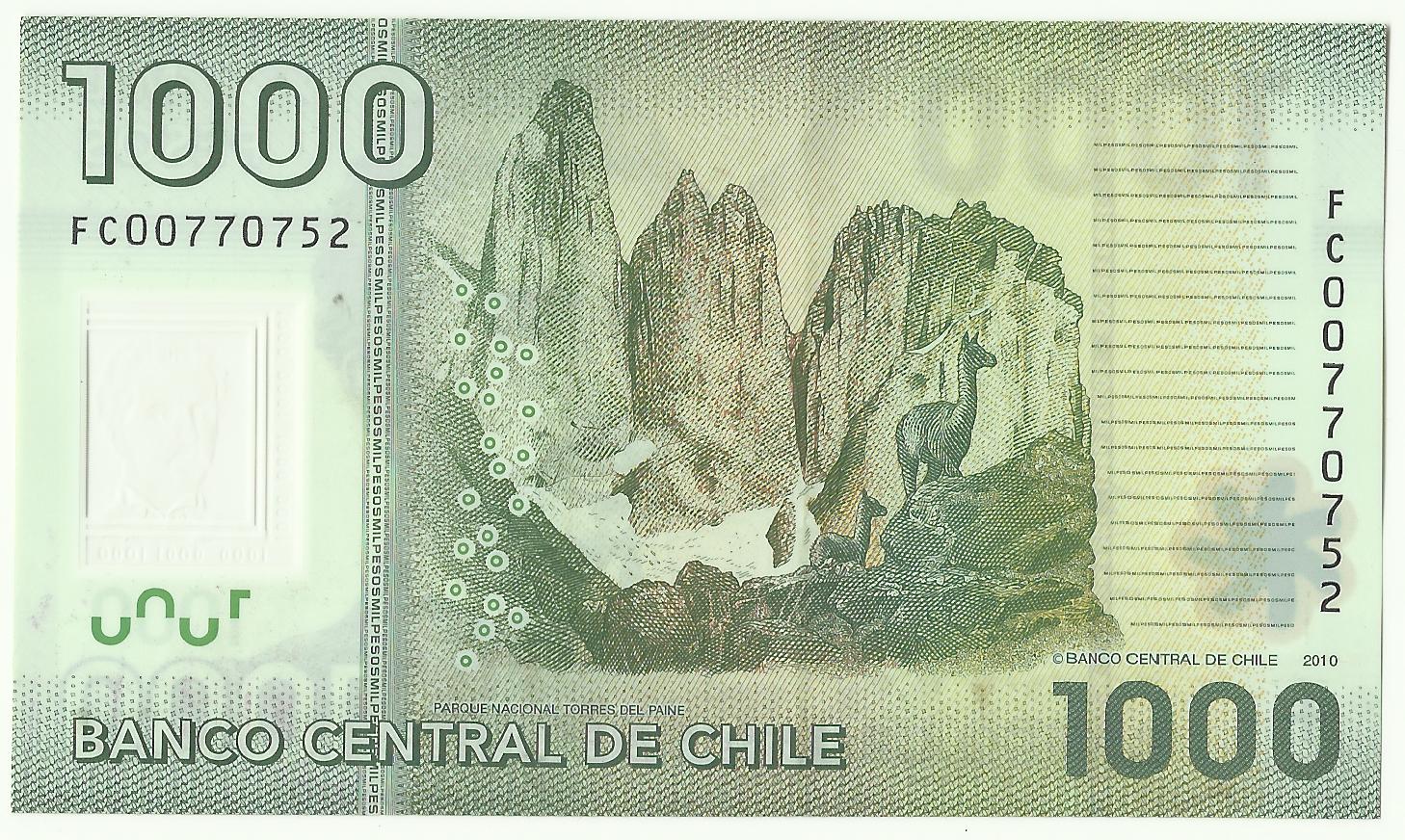 Coin n Currency Collection: Polymer Banknotes of Chile