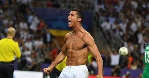 Writing about Cristiano Ronaldo