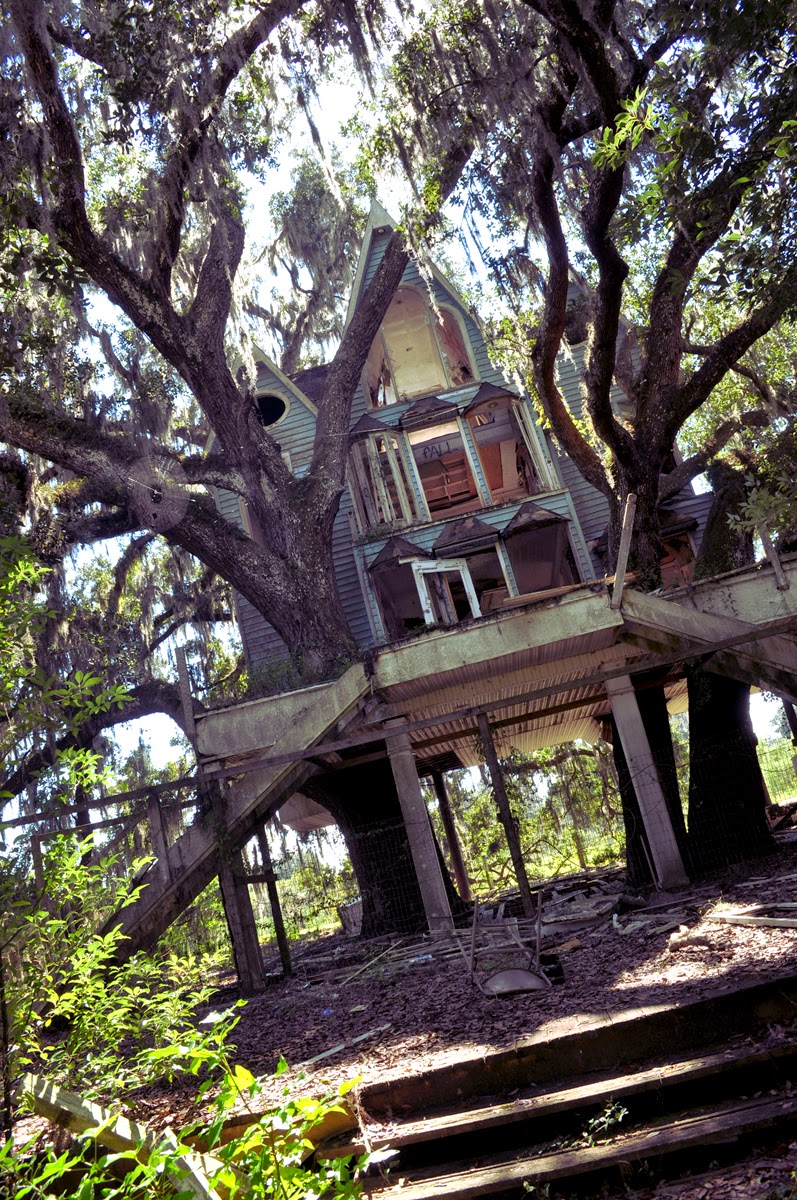 Weird Wonderful Wanderlust: ABANDONED: Victorian Treehouse
