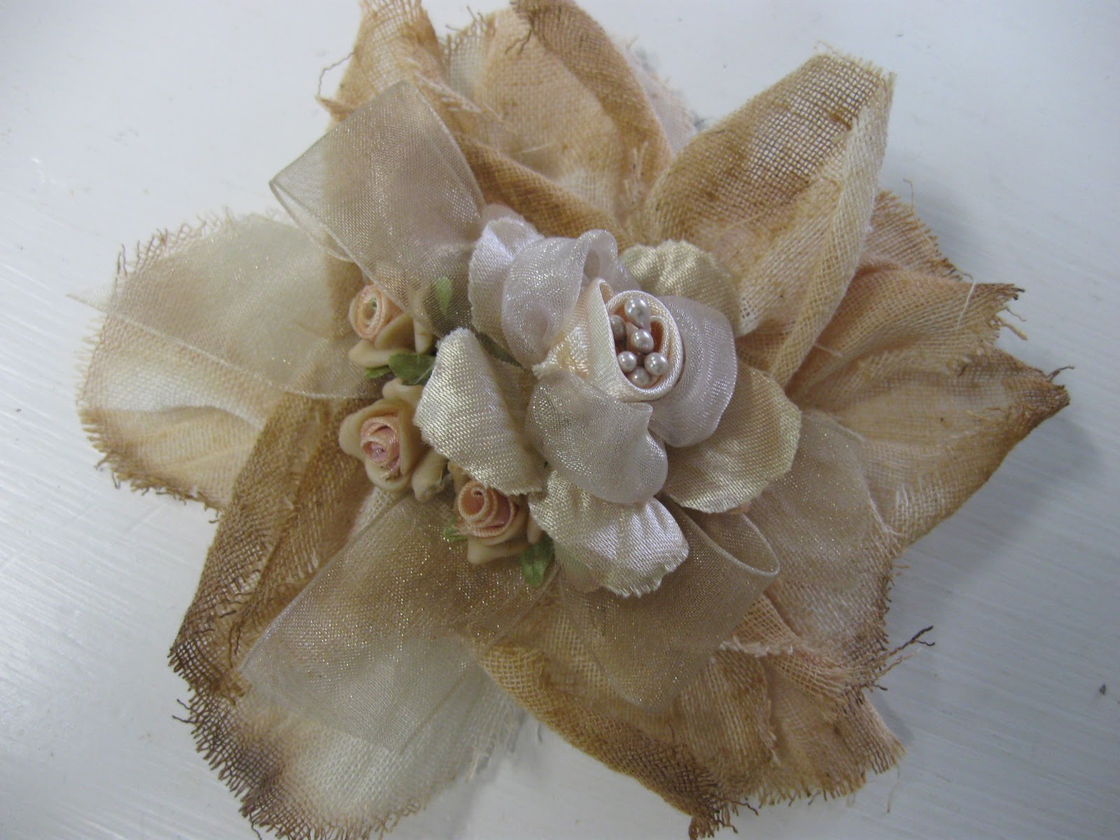 Treasures from the Heart: Fun Finds, New Nest, Lace Flowers