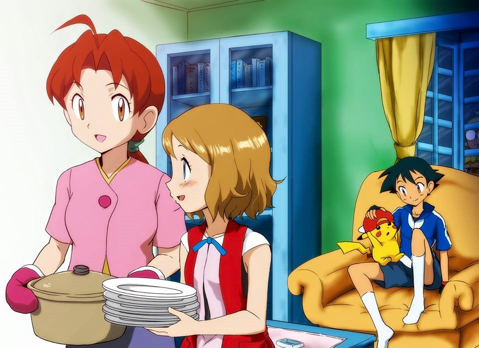 Amourshipping, Beijo de Ash e Serena - PokéGaleria | ver anime online ...