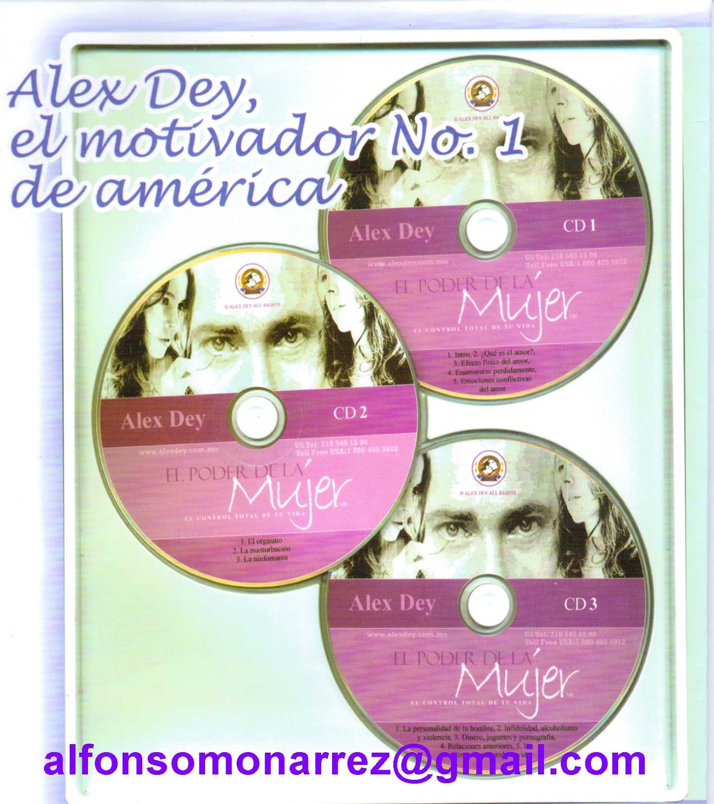 LIBROS: EL PODER DE LA MUJER Motivación Alex Day