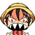 one piece luffy ~ emoticons , emoji