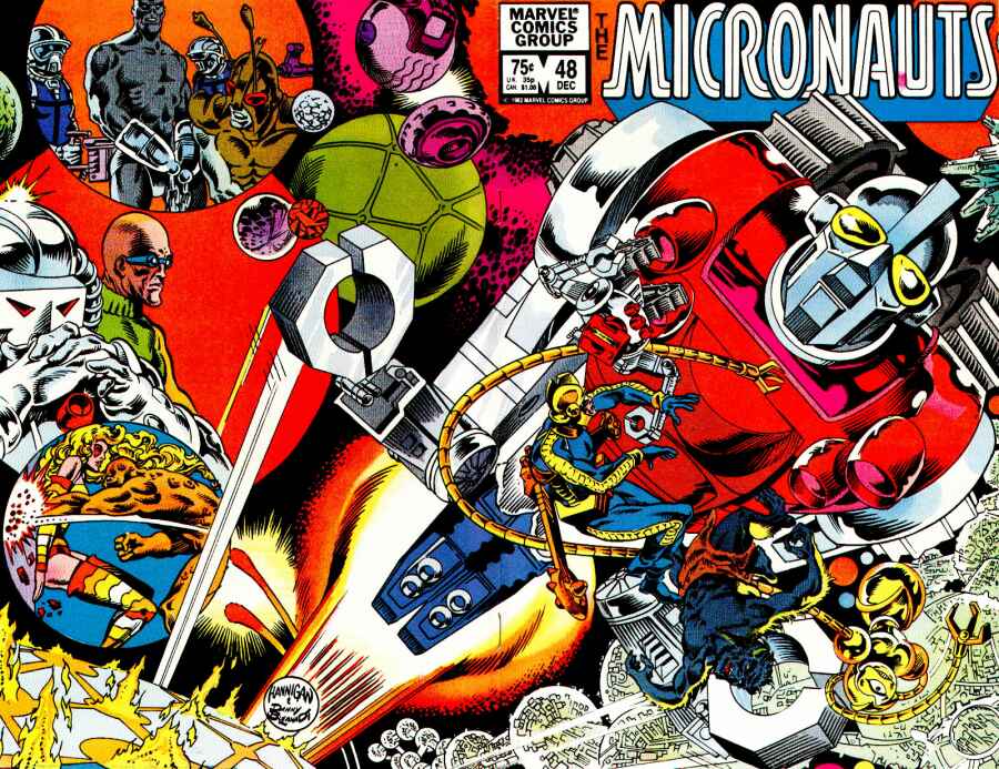 Marvel Comics of the 1980s: 1982 - Micronauts #48 script