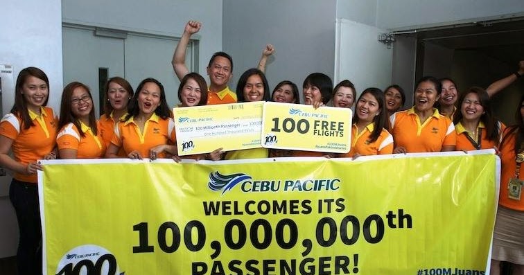 Manila Shopper: Cebu Pacific Air Marks 100M Trips, 100M Stories, 100M Juans