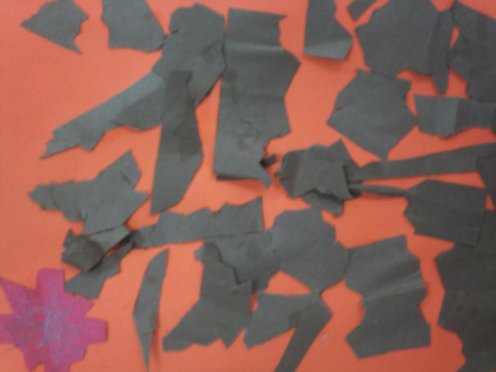 Art With Mr. E: Nonobjective Abstract Collage w/ Focal Point - 2nd Grade