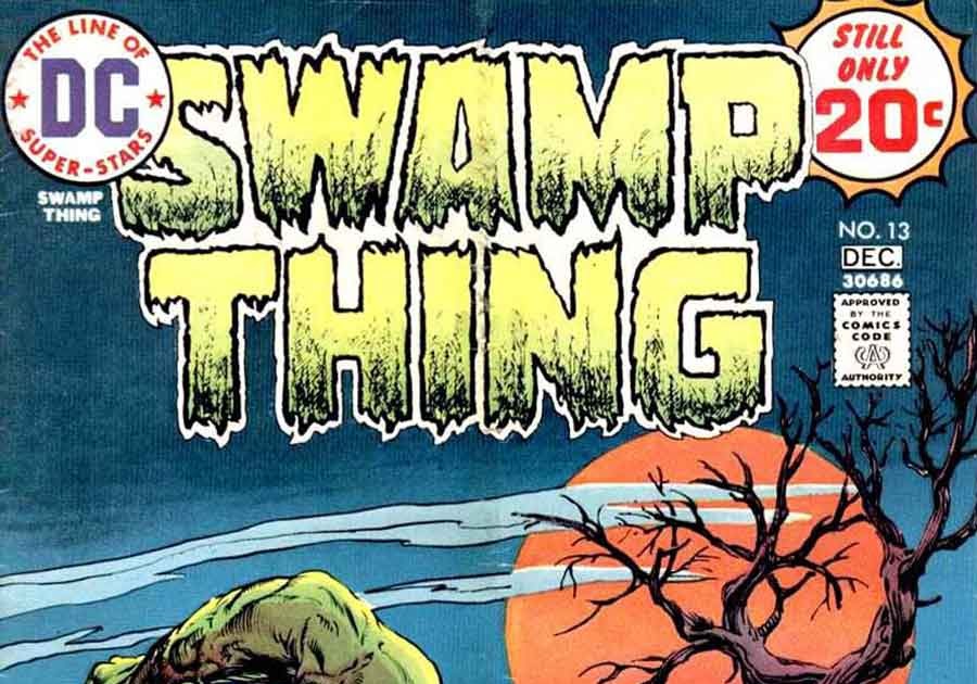 Swamp Thing #13 - Nestor Redondo art & cover - Pencil Ink