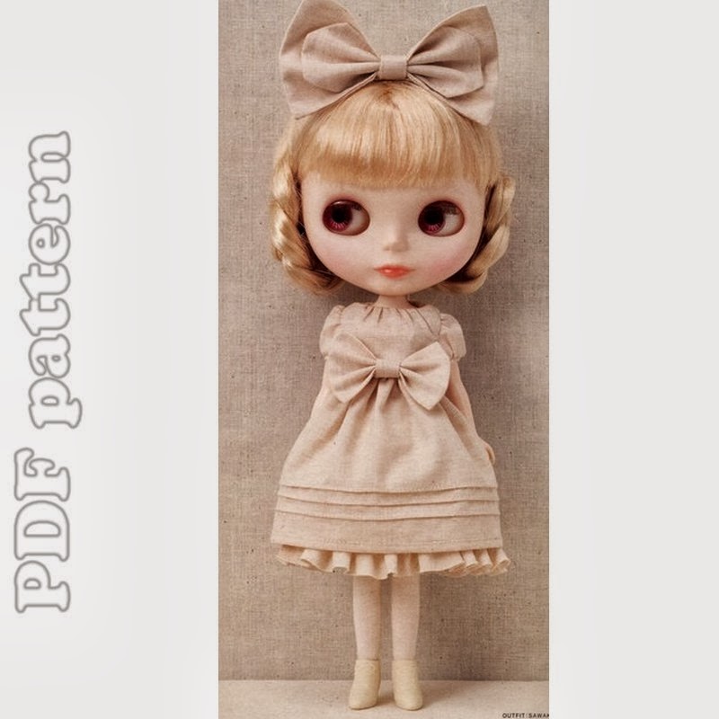Blythe Dress and Petticoat Sewing Patterns PDF | CraftyLine e-pattern shop