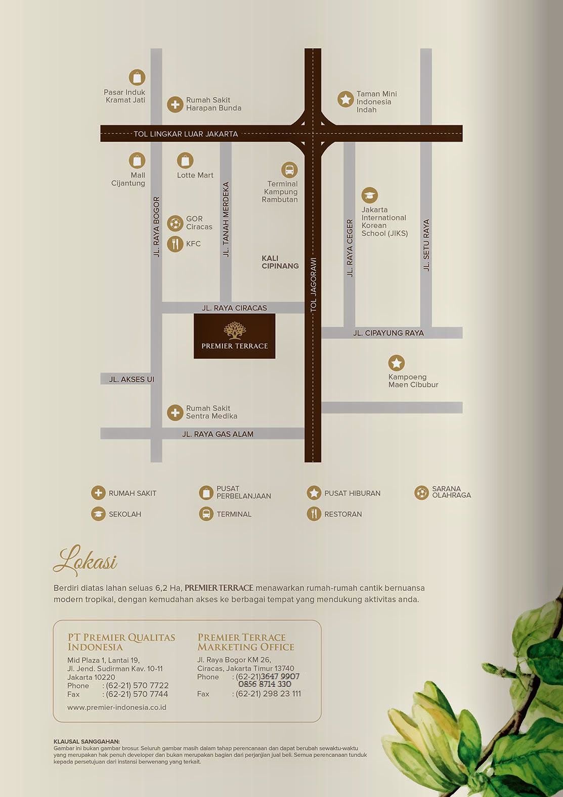 Premier Terrace Ciracas: PETA