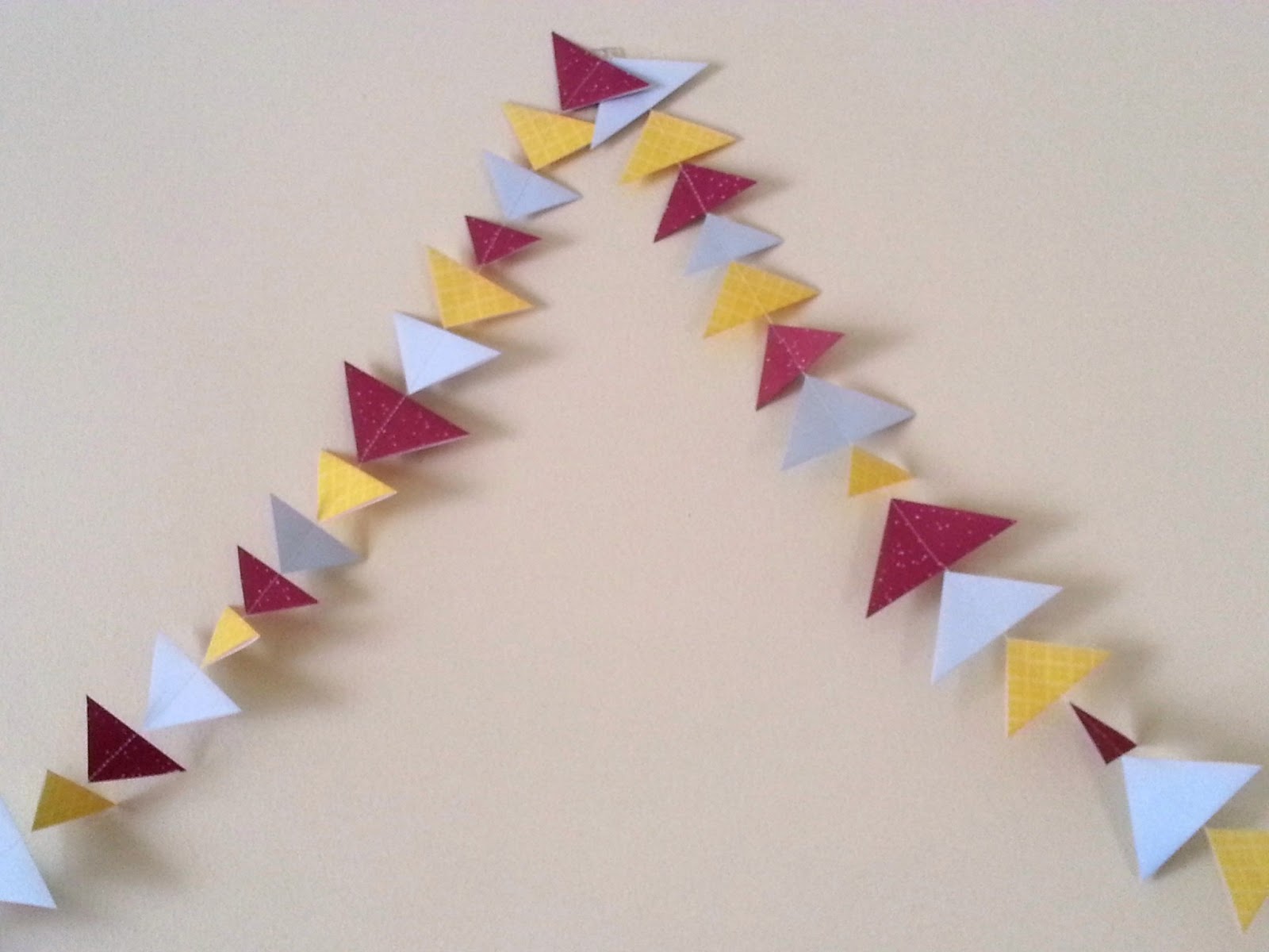 Look, a distraction!: Decorating with triangles