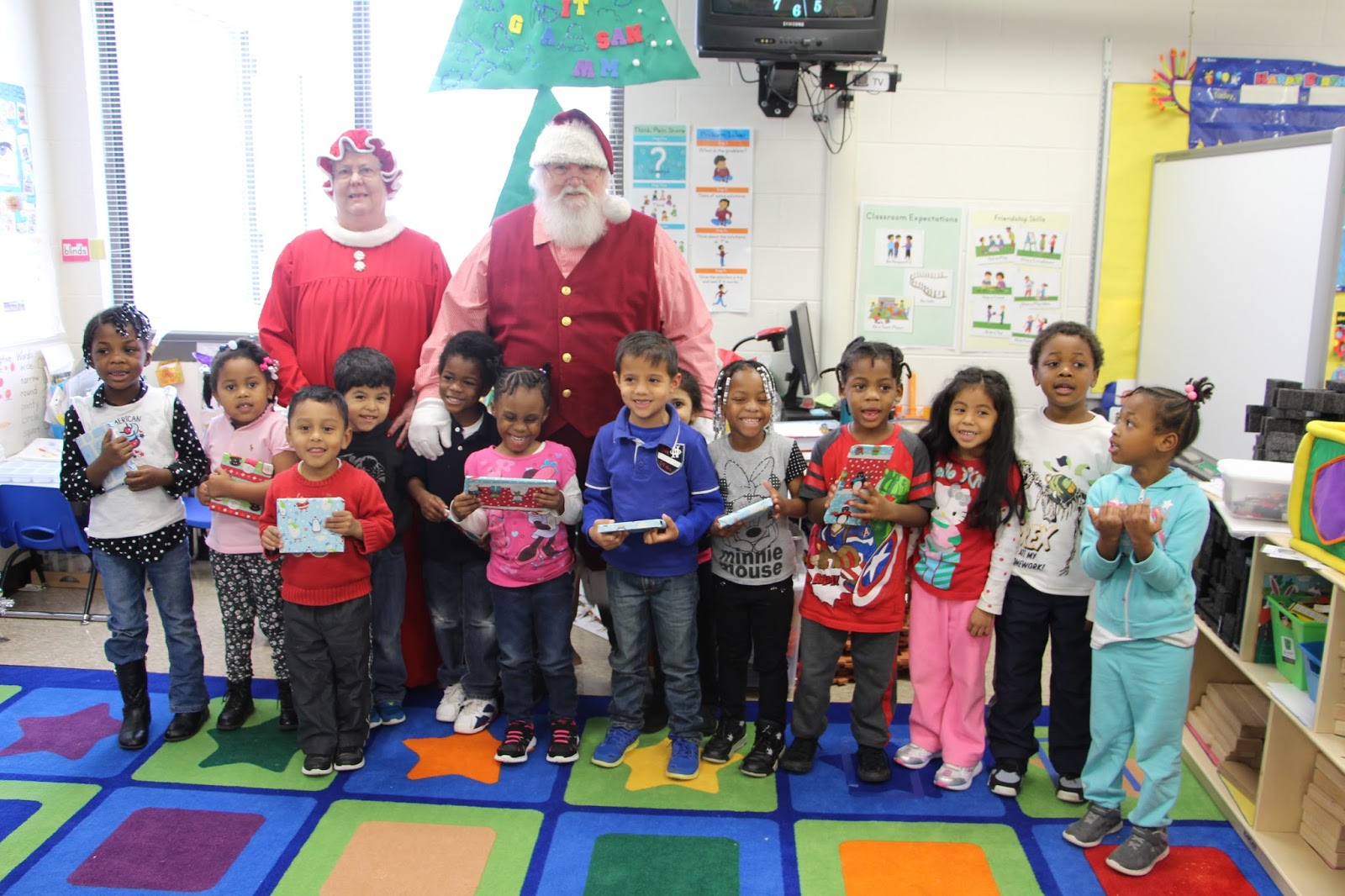 Your Permanent Record: Santa at Hall-Woodward Elementary
