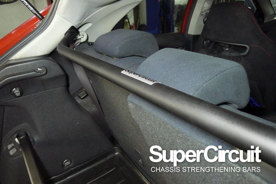 SUPERCIRCUIT CHASSIS STRENGTHENING BARS: Honda Civic FN2 Type-R (FN2R ...