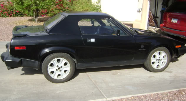 Vitessesteve - blog: TR7 removable hardtops