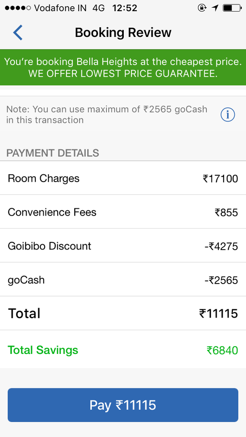 Goibibo gocash scam test analysis. Is it fake? - Wire0