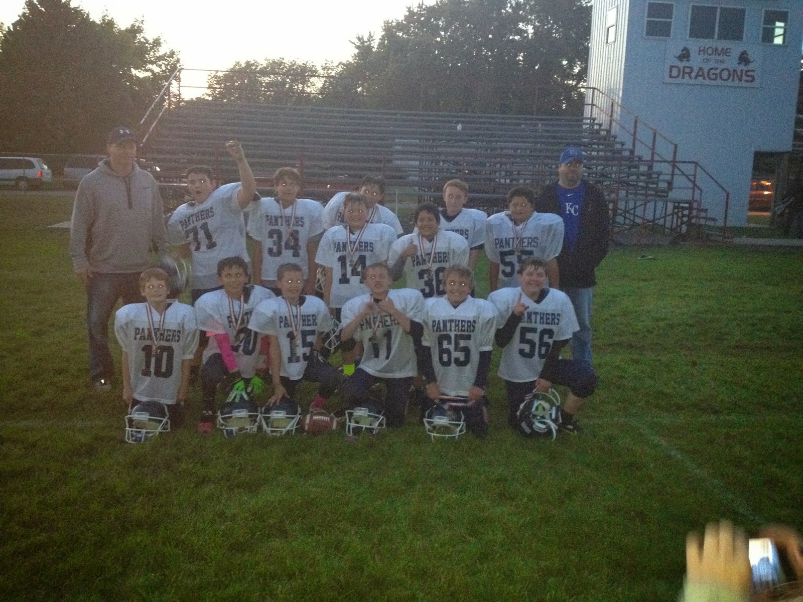 Dr. Cerny's B-R Hype: 5th-6th grade football team wins league championship
