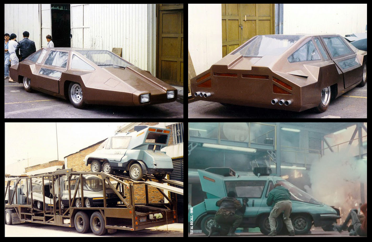 Les illustrations de christophe: Les autos de Total Recall.