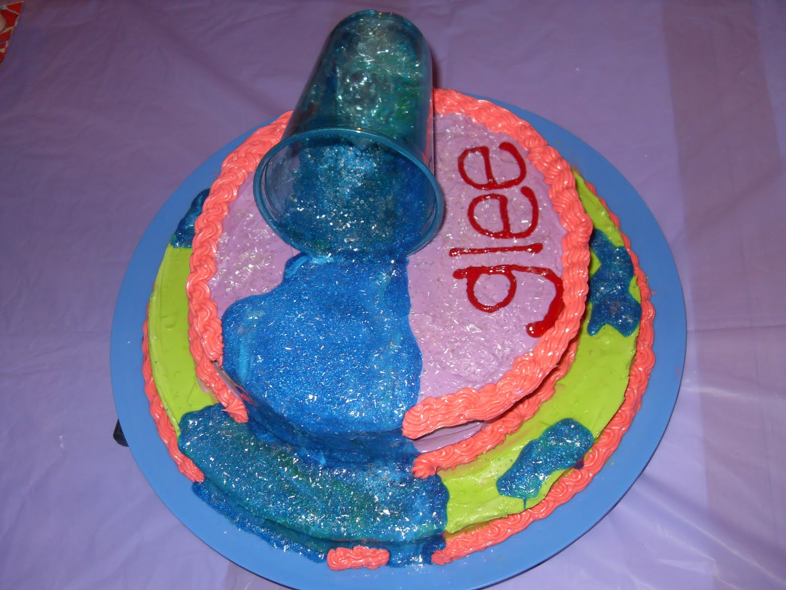 Jess Actually: GLEE Birthday Cake