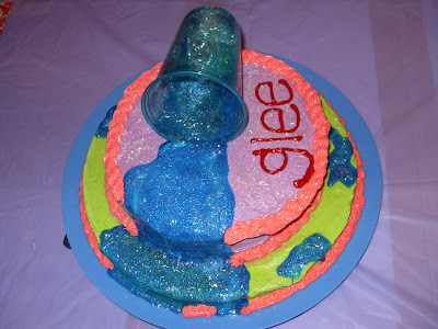 Jess Actually: GLEE Birthday Cake