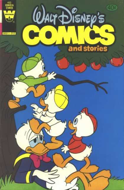 walt disneys comics and stories-COVERS COMICS-CAPAS DE GIBI-10
