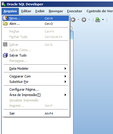 BLOG TEC4: Conexão com SQL Developer
